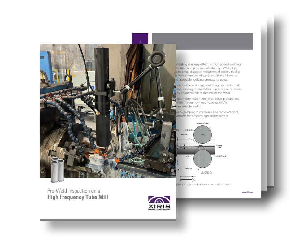 Pre-Weld Inspection on a High Frequency Tube Mill