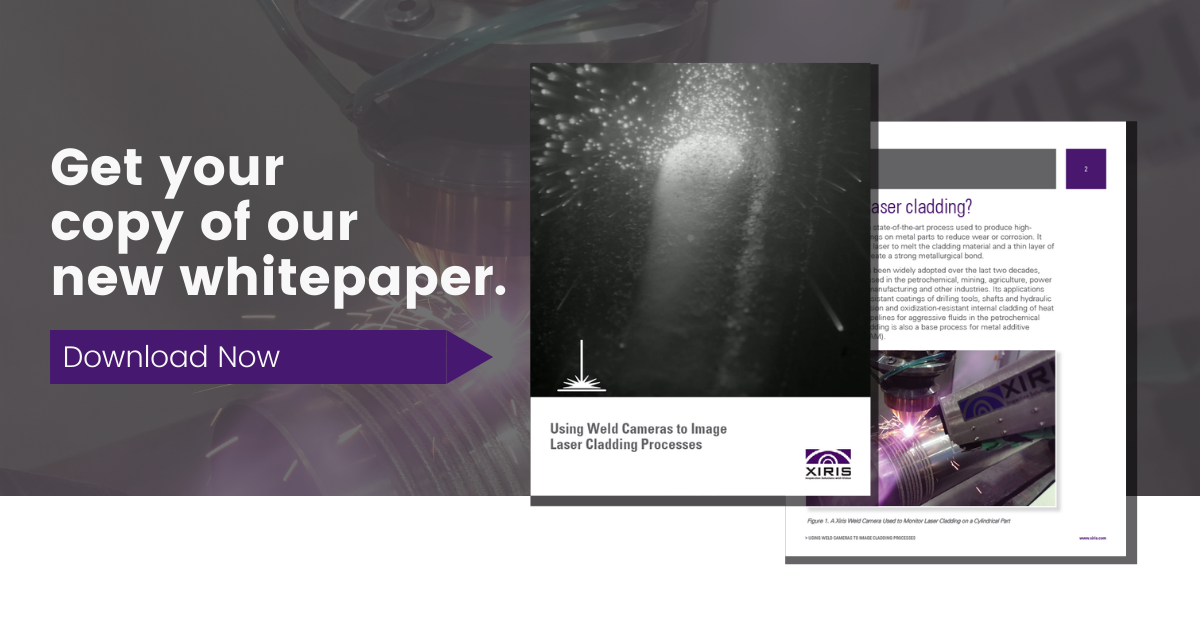 Using Weld Cameras to Image Laser Cladding Processes Whitepaper