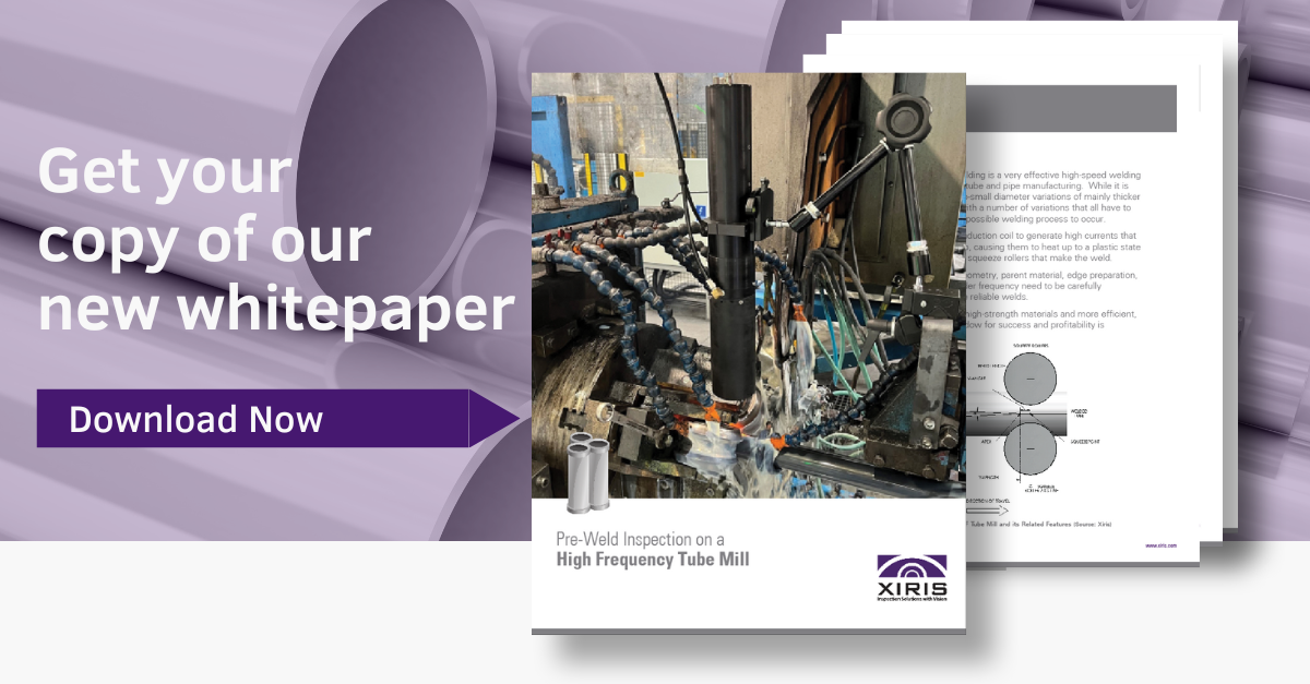 Pre-Weld Inspection on a High Frequency Tube Mill